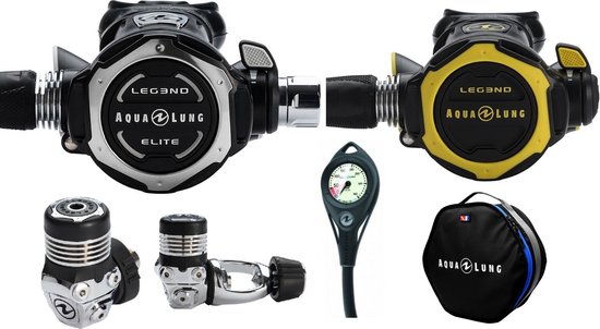 Aqualung Leg3nd Elite + Octopus Set | bol