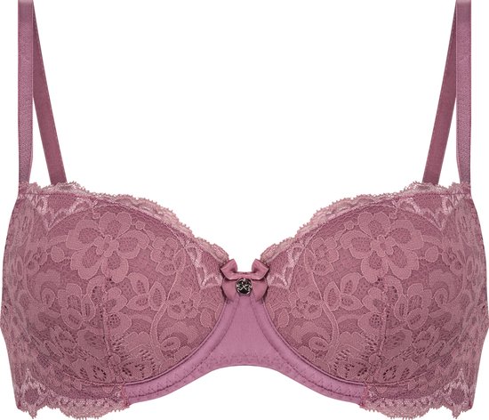 Hunkemöller Dames Lingerie Voorgevormde beugel bh Marine - Paars - maat ...