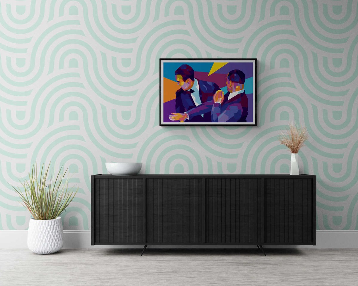 Will Smith Poster | Chris Rock Poster | Will Smith Klap | Pop Art ...
