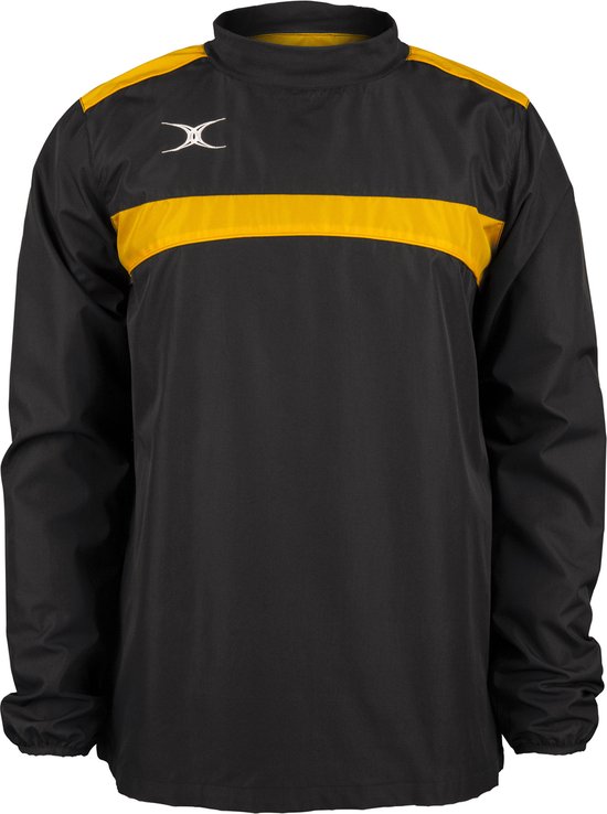 Gilbert Training Top Photon Warm Up Zwart / Geel - 2XL | bol