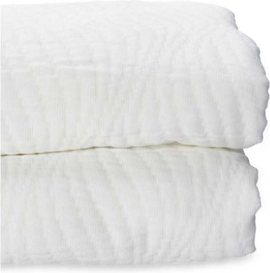 Sprei 240 x 260 cm Wit (4 Stuks) | bol