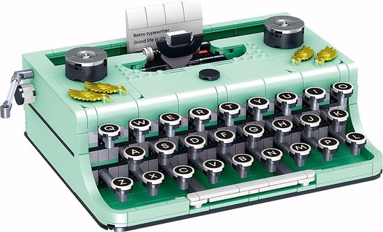 Klassieke Creatieve PUZZEL Typemachine Typ Ideeën Machine Retro Micro ...