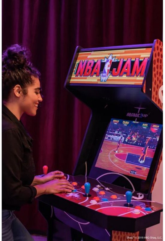 Arcade1Up - NBA Jam SHAQ XL Arcade Machine | bol.com
