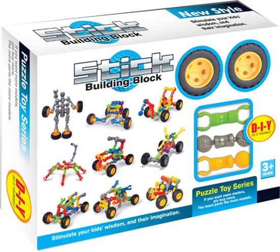 STICK BUILDING BLOCK 24PCS | bol