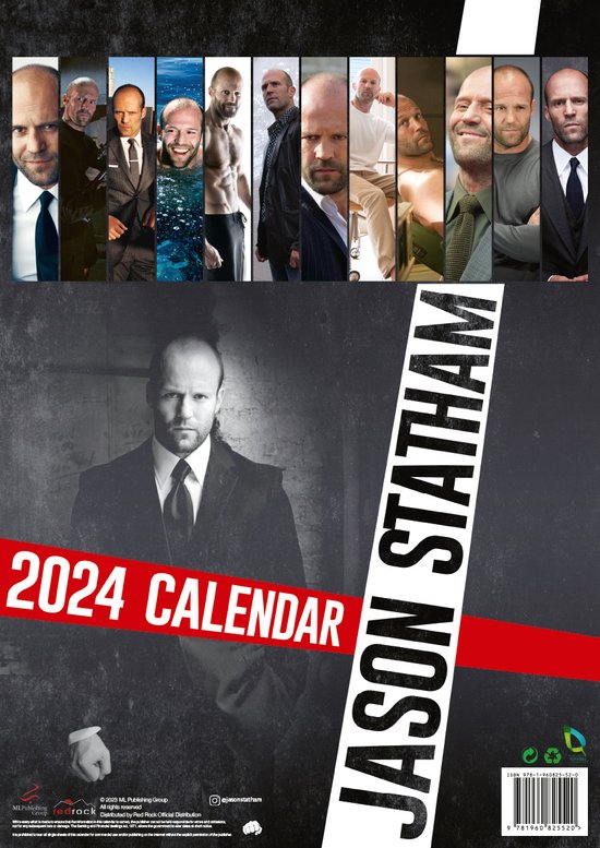 Jason Statham Kalender 2024 | bol