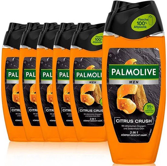 Palmolive - Men Citrus Crush - 3in1 - Douchegel - 6x 500ml ...
