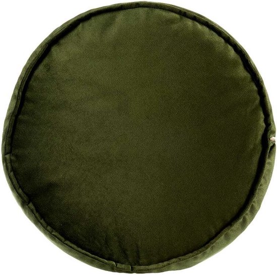 Poef Fluweel Groen 60 x 39 x 60 cm (2 Stuks) | bol