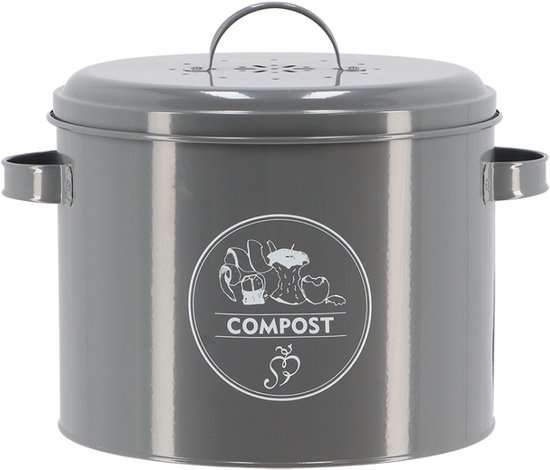 Esschert Design Composter antraciet 27 x 23 cm | bol.com