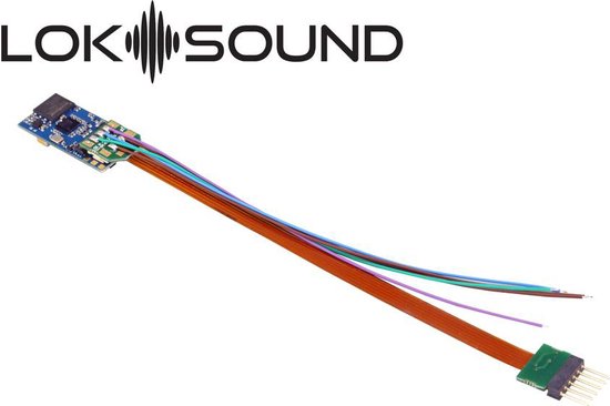 ESU 58816 LokSound 5 micro DCC/MM/SX/M4 blank decoder, 6-pin NEM651, with Speaker... | bol.com