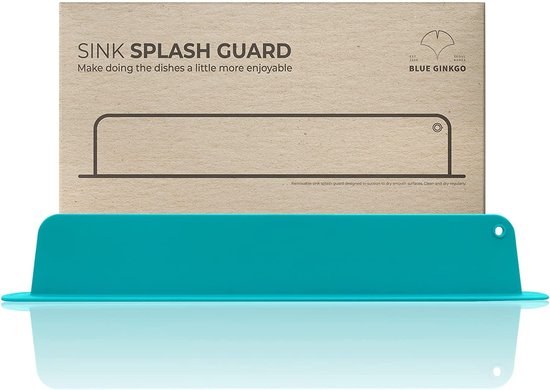 Sink Splash Guard - Premium Silicone Splash Guard voor keuken, badkamer ...