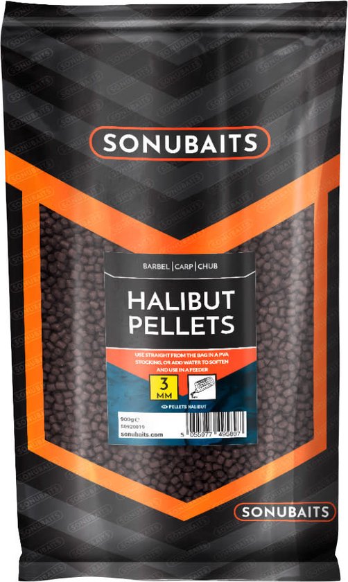 Sonubaits Halibut Pellets 3mm 900 gram | Pellets en sticks visvoer | bol