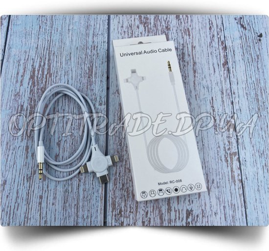 Universele Audio Kabel - RC008 | bol