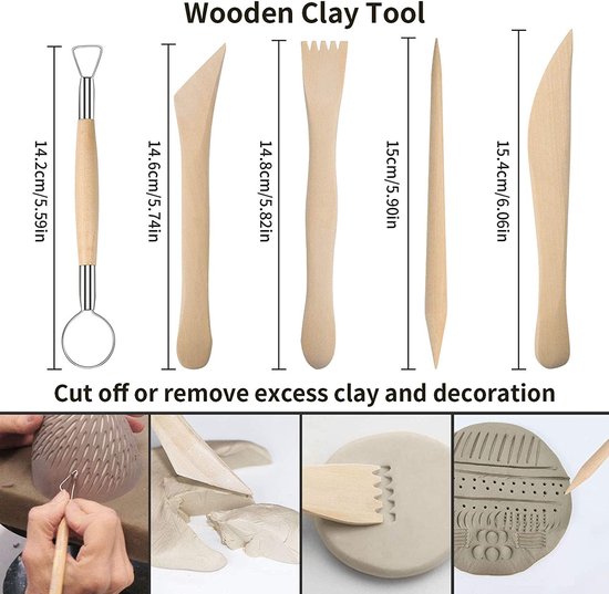 Modelleergereedschap, 27 aardewerkgereedschap Modelleergereedschap voor ...
