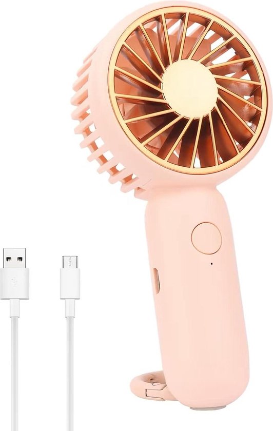 Handventilator Mini Handventilator USB Ventilator met Haak Geluidsarm ...