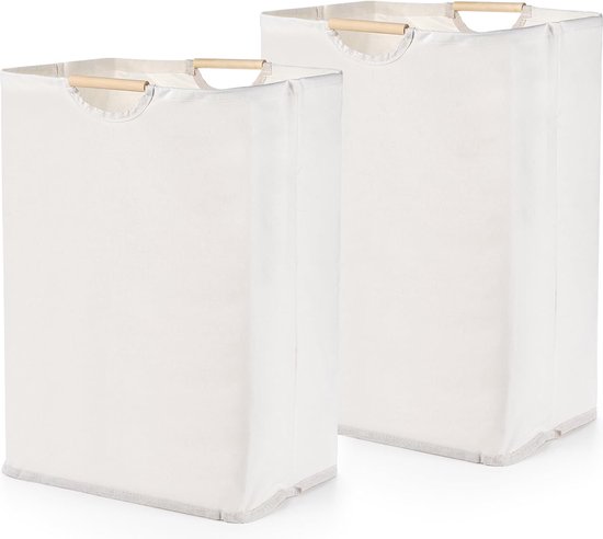 Luvetrex ® Ruime Opvouwbare Wasmand met Handvat en Waterafstotend ...