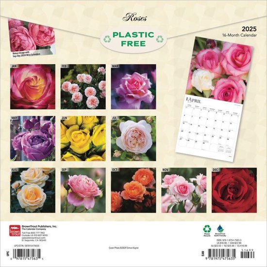 Roses Kalender 2025 | bol