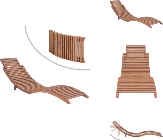 vidaXL Ligbed - Ligbedden - Inklapbaar Ligbed - Inklapbare Ligbedden ...