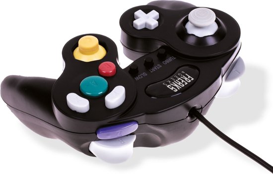Freaks and Geeks - Zwarte Wii - GC-controller met Turbo- en Slow ...