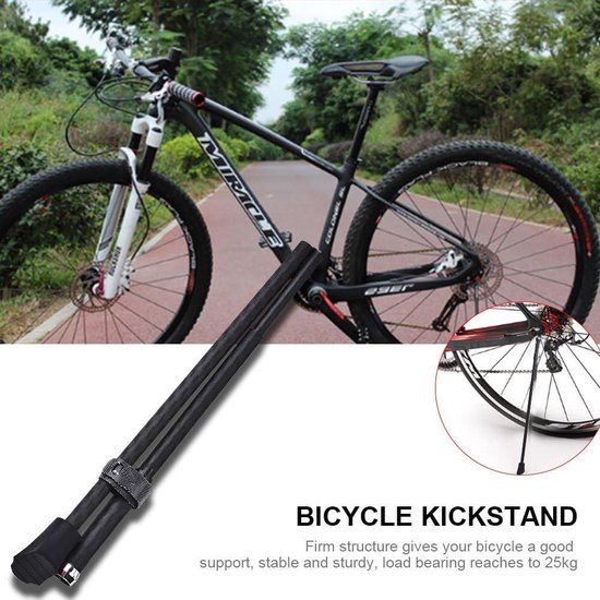 Fietsstandaard antislip snelspanner - Carbon | bol