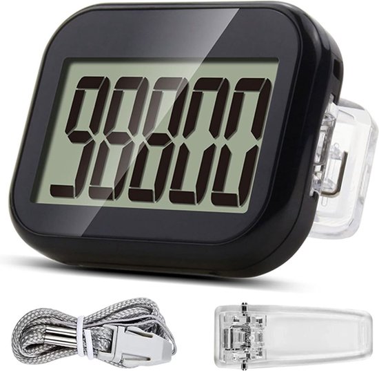 Stappenteller Broekzak - Stappentellers - Dames - Zwart | bol