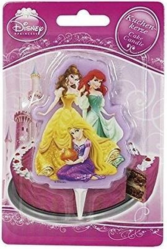 Disney Princess verjaardag taart kaars 8 cm. | bol.com