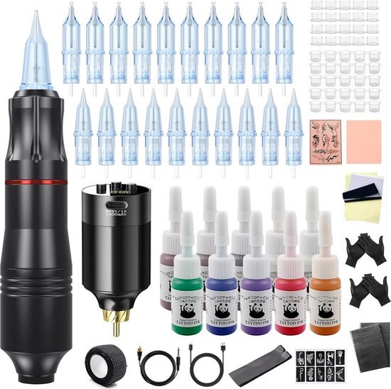PolkaHome Tattoo machines - Professionele Tattoo Machine Set - Tattoo ...