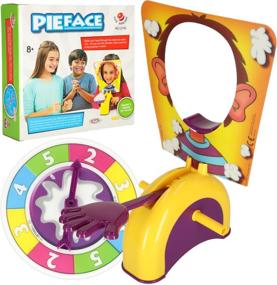 Pie Face Party Game Taart in het Gezicht Gezelschapsspel - Pie Face ...