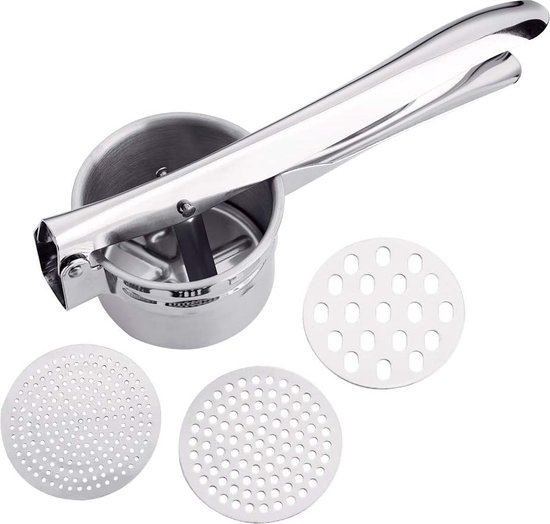 Luvetrex ® Roestvrijstalen Aardappelpers en Spätzle Pers voor Perfecte ...