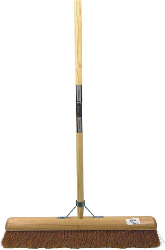 Coco Bezem - Binnen - 40 cm - Zachte bezems - Zaalveger - Bezemsteel ...