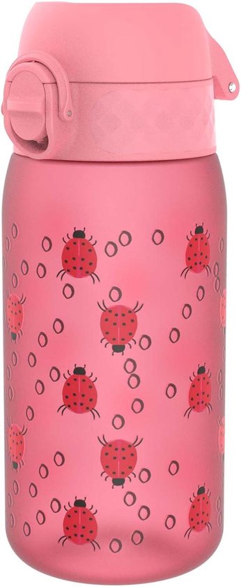 Waterfles 350 ml/12 oz Lekvrij - Makkelijk te Openen - Lady Bug Ontwerp ...