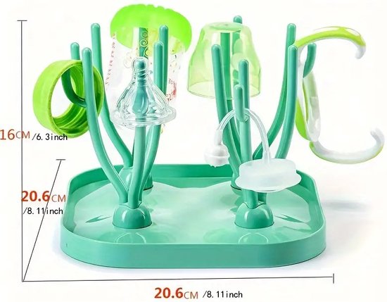 Multifunctioneel Flessenafvoerrek - Speenrek en Druiprek voor ...