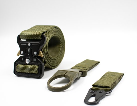 Usta - Tactical Werkriem Groen – Verstelbare Rigger Belt met Quick ...