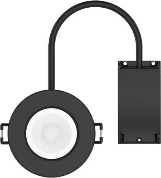 Inbouw LED-spot Dimbaar CCT 6W Zwart - Wit licht - Aluminium - Zwart ...