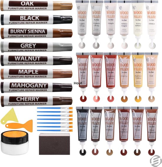 Equivera Laminaat Reparatieset - Laminaat Repareren - Meubel Reparatie ...