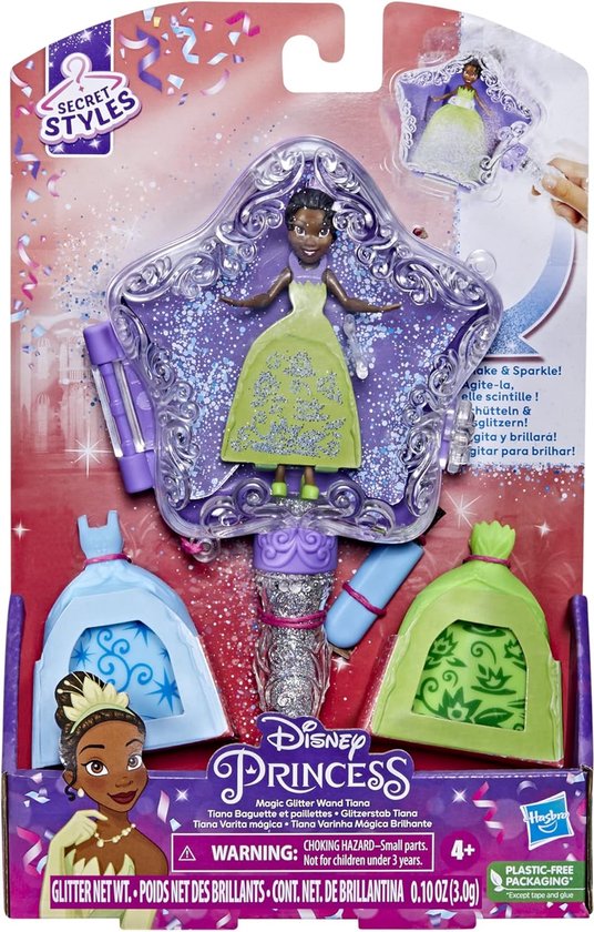 Disney Princess Magic Glitter Tiana speelfiguur | bol