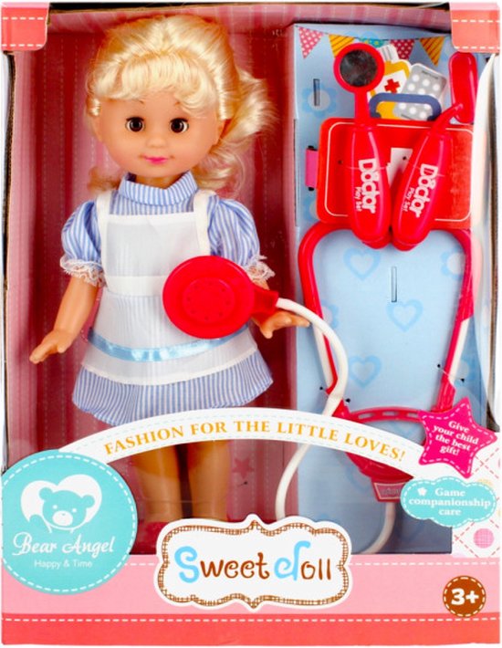 Dokterpop, Pop, Zusterpop, Speelpop, Speelgoed, Cadeau | bol