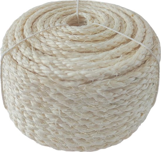 Sisal touw voor katten - 6 mm diameter, 10 m lang - Sterk en duurzaam ...