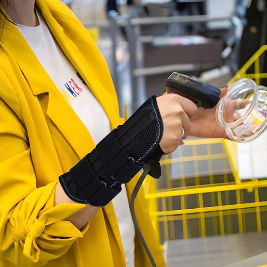 Polssteun 3 metalen rails - carpaal tunnelsyndroom - voor vrouwen en ...