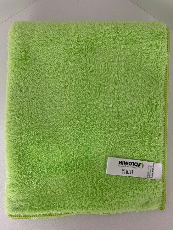 Fluffy ProWIN Schoonmaakdoek - Microvezel - 30 x 40 cm - Grijs | bol