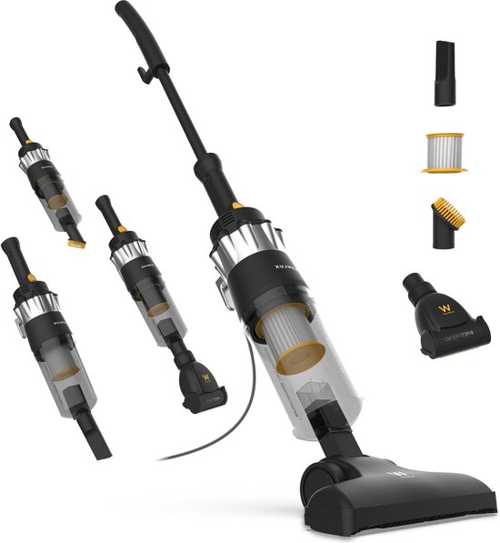 2-in-1 800 W verticale en handige stofzuiger - 2 liter tank - 165 kPa ...