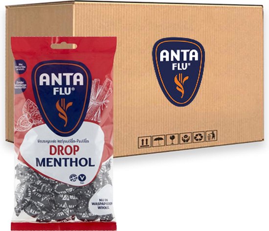 Anta Flu - Keelpastilles Drop Menthol - 12x 275g | bol