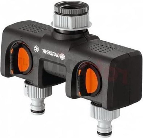 2-weg verdeler - 2-weg waterverdeler met aansluiting - 8193-20 | bol