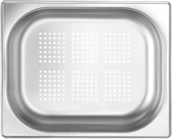 Gastronormbak 1/2 Kitchen line geperforeerd 65mm | bol