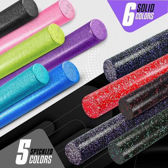 Ultra lichte EPP spierroller met hoge dichtheid - 30/45/60/90 cm lang - rug benen... | bol