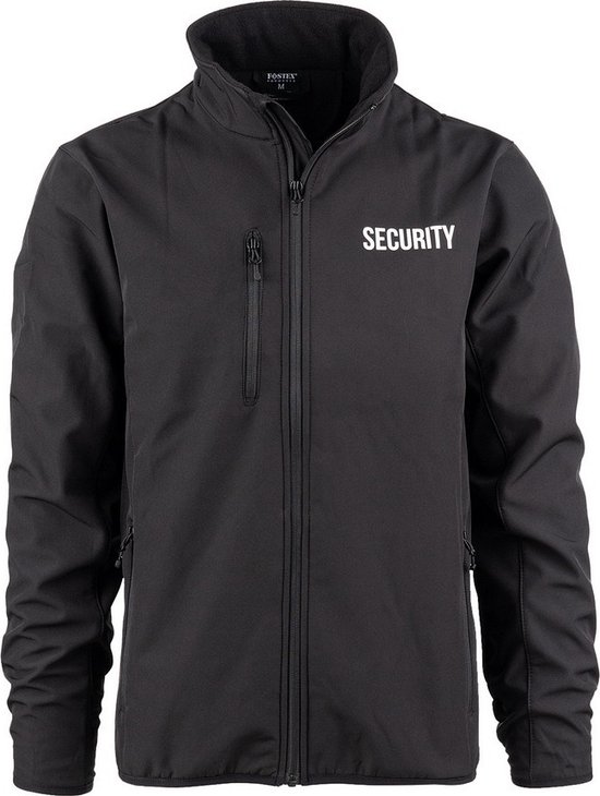 Fostex Softshell Jas Security zwart | bol