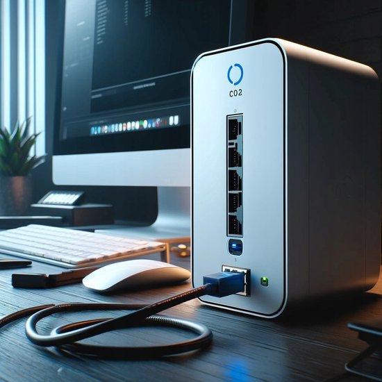 Co2® USB-C naar Ethernet Adapter - Kabel - Internet - RJ45 Netwerk LAN ...