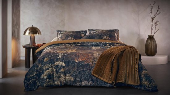 Kardol Imperial dekbedovertrek - Tweepersoons - 200x200/220 - Bruin | bol