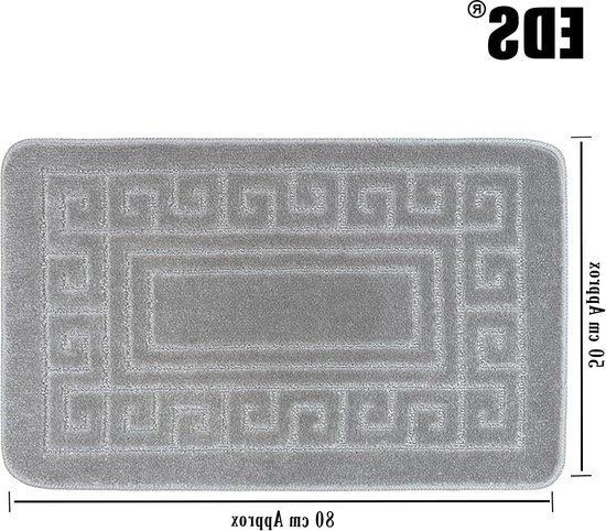 Badmat - Badkamermat Griekse stijl Anti-slip Set van 2 badmatten ...