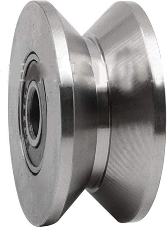 Deurwiel 68 mm/27 inch 304 roestvrij staal schuifpoort Roller Wiellager ...