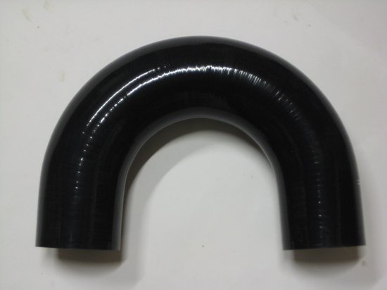 180 Graden Bochten Silicone Zwart 35mm Bol